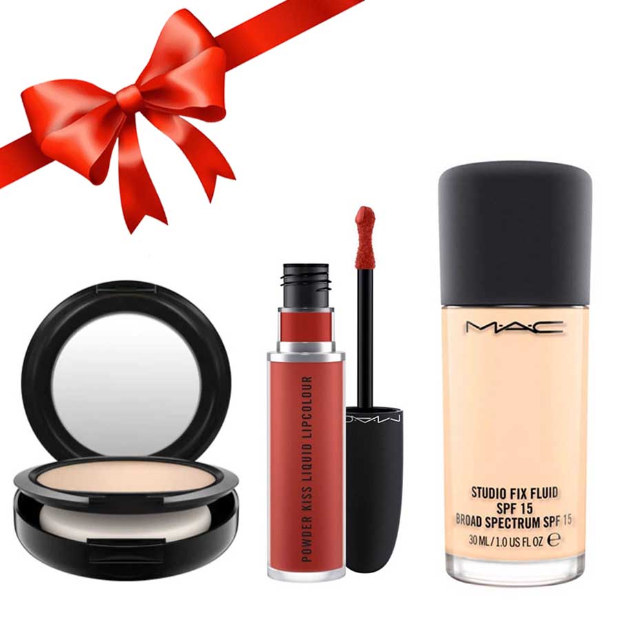 Mua Combo MAC NC15 (Kem Nền, Phấn Phủ, Son Kem Mac 991) - M.A.C - Mua ...