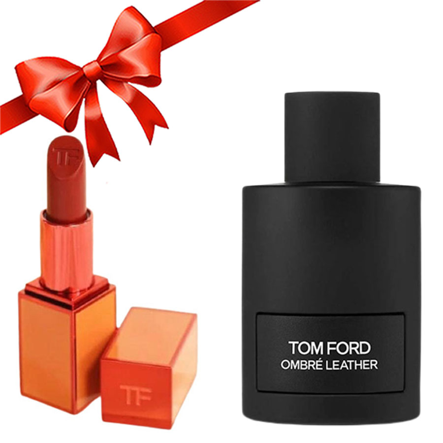 Mua Combo Tom Ford (Nước Hoa Ombré Leather EDP 100ml + Son TF 16 Đỏ ...