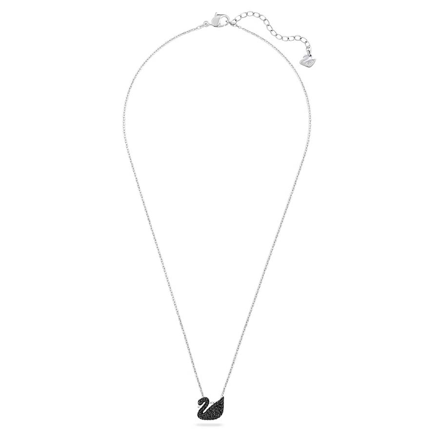 Mua Dây Chuyền Swarovski Iconic Swan Pendant Swan, Small, Black ...