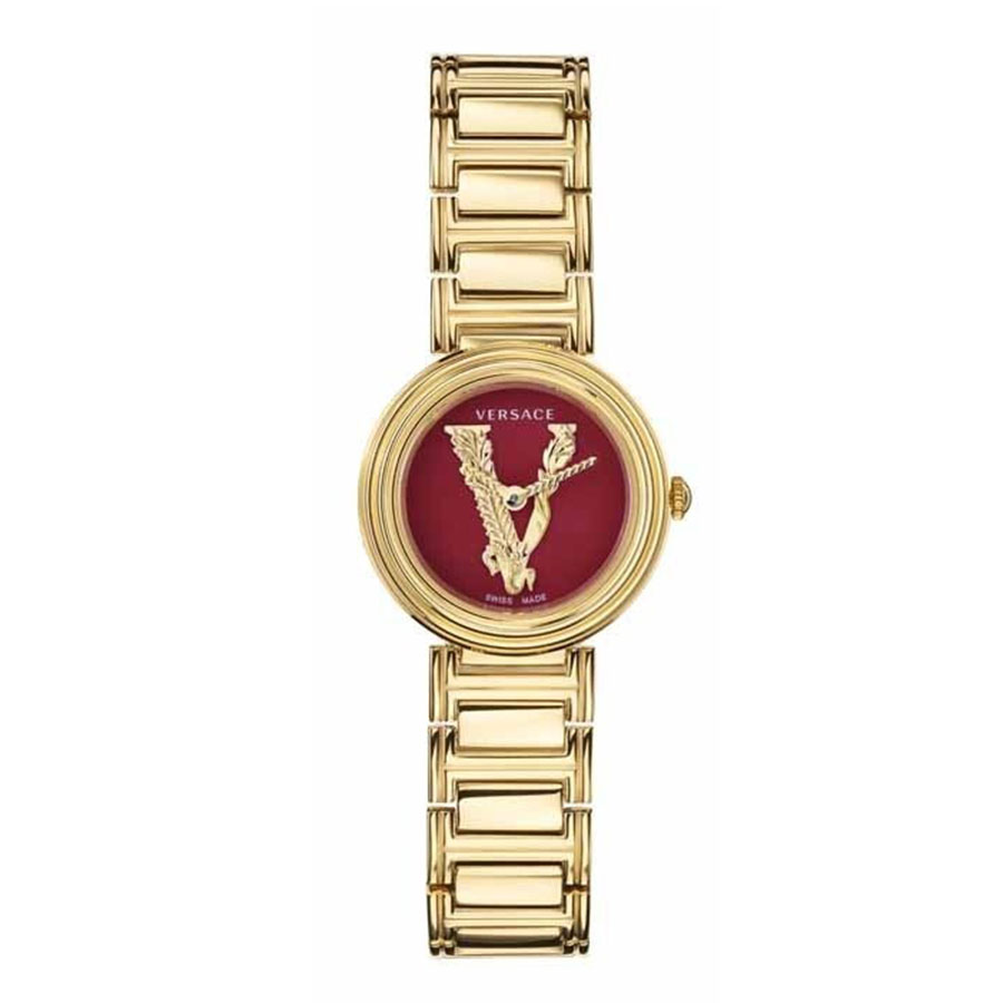 Mua Đồng Hồ Nữ Versace Versus Virtus Mini Duo Watch 28mm Màu Vàng Mặt ...