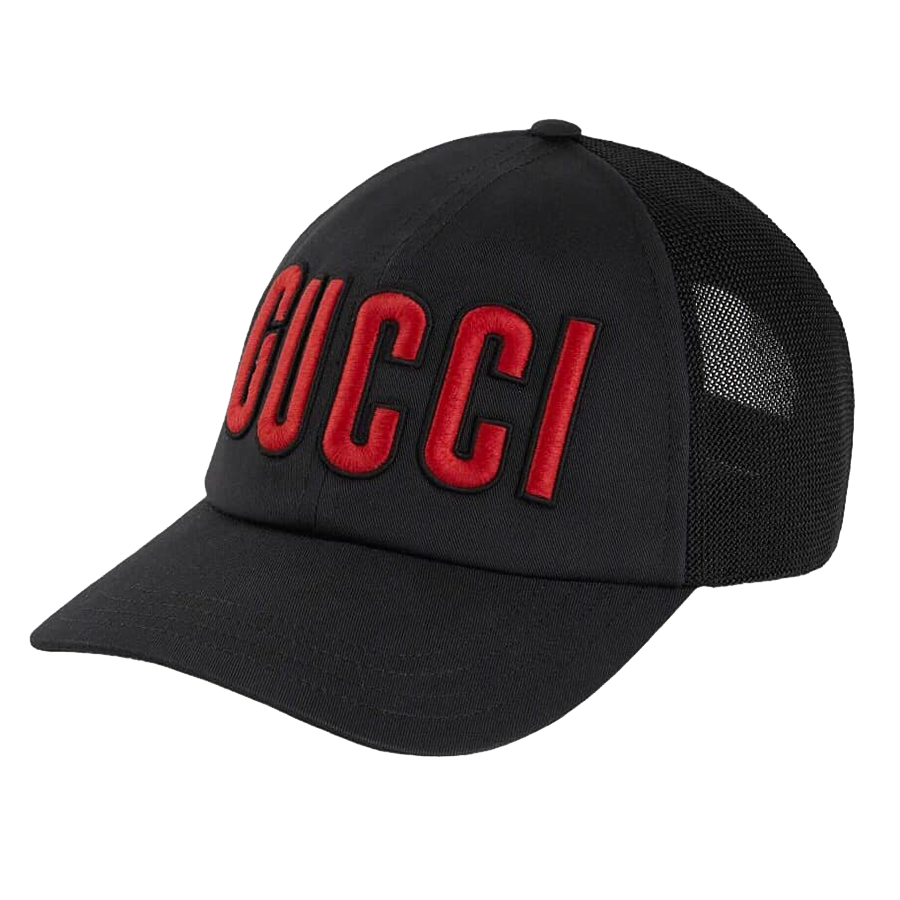 Mua Mũ Gucci Logo Patch Cap Màu Đen Đỏ Size M - Gucci - Mua tại Vua ...
