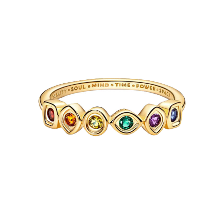 Mua Nhẫn Pandora Marvel The Avengers Infinity Stones Ring Màu Vàng ...