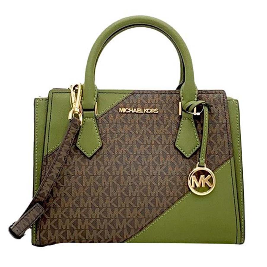 Mua Túi Xách Michael Kors MK Small Hope Evergreen Multi Colored Bag ...