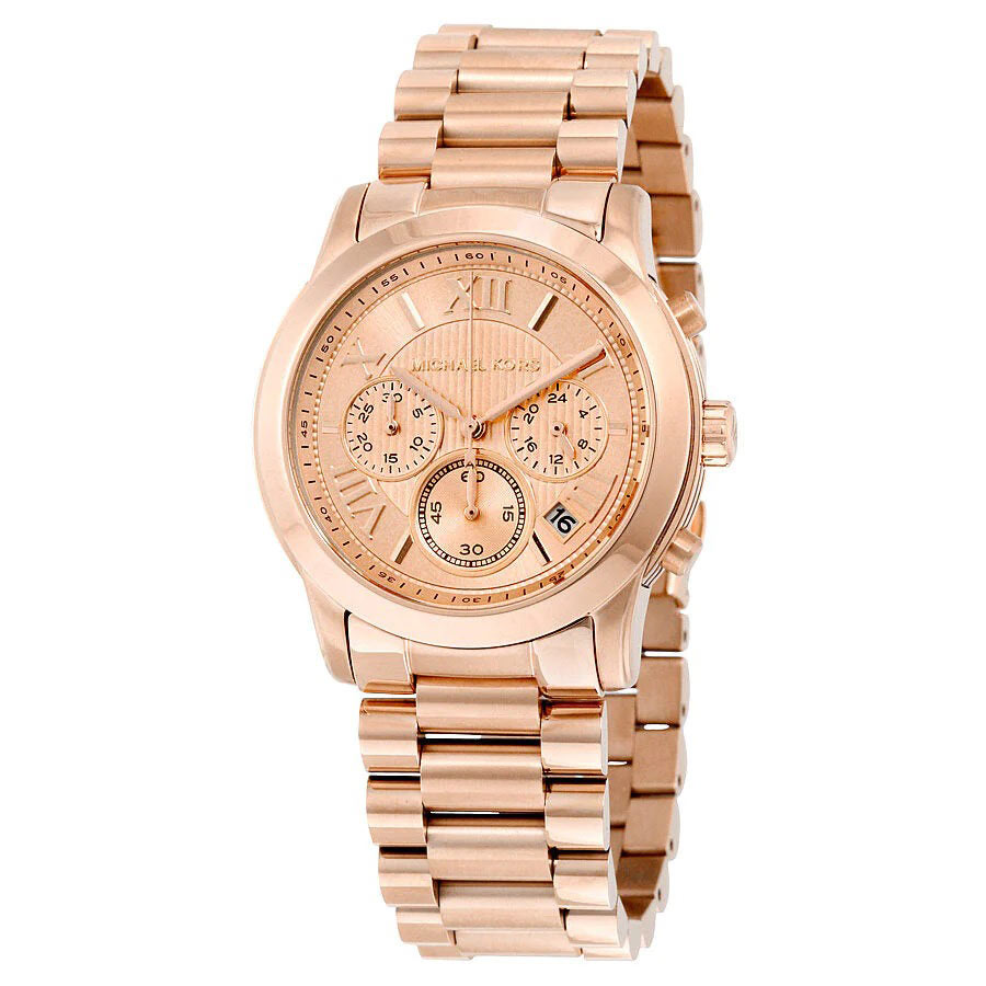 Mua Đồng Hồ Nữ Michael Kors MK Cooper Chronograph Rose Dial Rose Gold ...