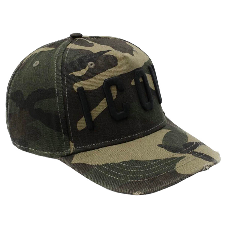 Mua Mũ Dsquared2 Icon Camouflage Baseball Cap Màu Rằn Ri - DSquared2 ...