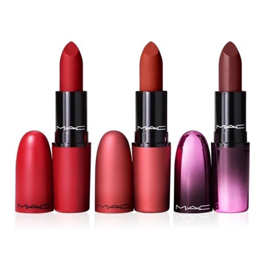Mua Set 3 Thỏi Son MAC Kiss Of Magic Lip Kit 3 Lipstick Tông Đỏ chính ...