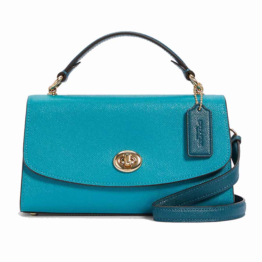 Mua Túi Đeo Chéo Coach Tilly Satchel 23 In Colorblock C2821 Màu Xanh ...