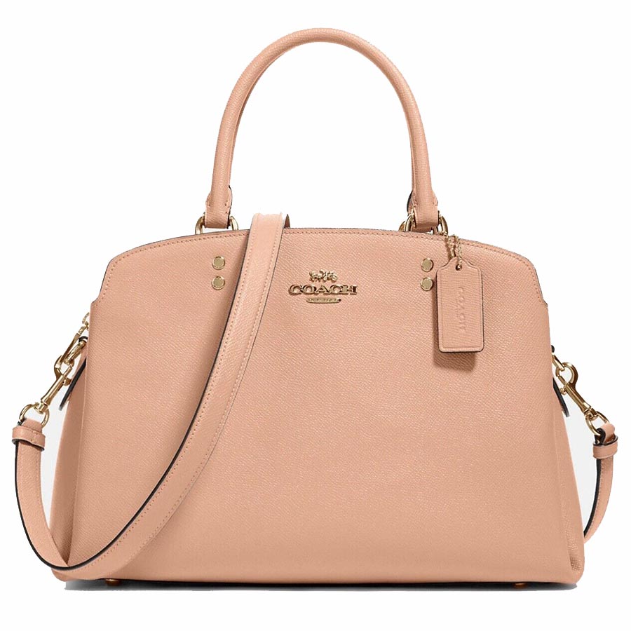 Mua Túi Xách Coach 91493 Crossgrain Leather Lillie Carryall Satchel ...