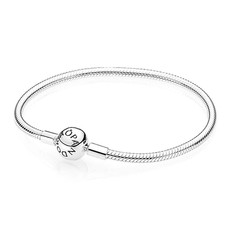 Mua Vòng Đeo Tay Pandora Moments Snake Chain Bracelet 590728 Màu Bạc ...