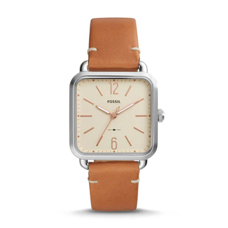 Mua Đồng Hồ Nữ Fossil Micah Three Hand Sage Tan Leather Watch ES4253 ...