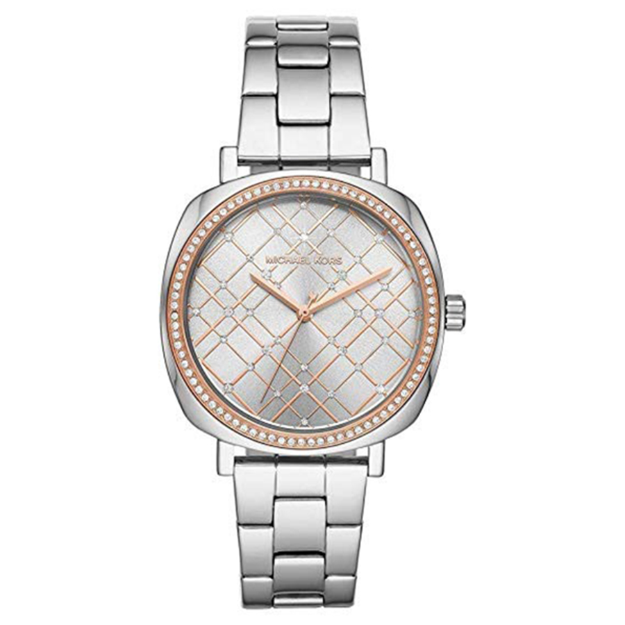 Mua Đồng Hồ Nữ Michael Kors Nia Quartz Silver Crystal Dial Ladies Watch ...