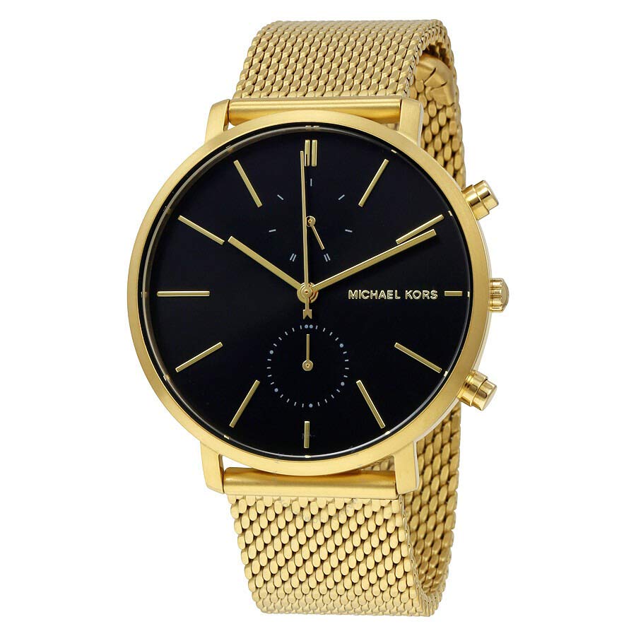 Mua Đồng Hồ Nam Michael Kors Jaryn Black Dial Men's Watch MK8503 Màu Đen Vàng - Michael Kors ...