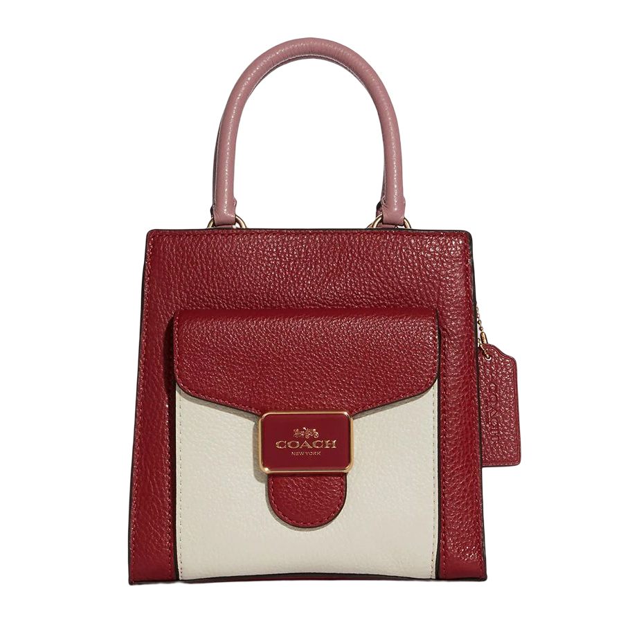 Mua Túi Đeo Chéo Coach Mini Pepper Crossbody In Colorblock C6994 Màu Đỏ ...