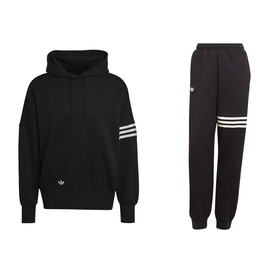 Mua Bộ Thể Thao Adidas Hoodie Originals HM1871 & HM1765 Màu Đen Size S ...