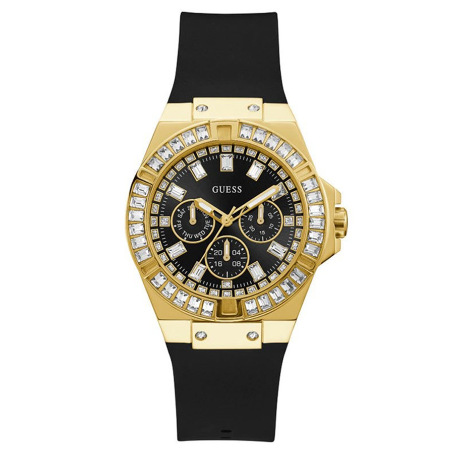 Mua Đồng Hồ Nữ Guess Venus GW0118L1 Watch Màu Đen Vàng - Guess - Mua ...