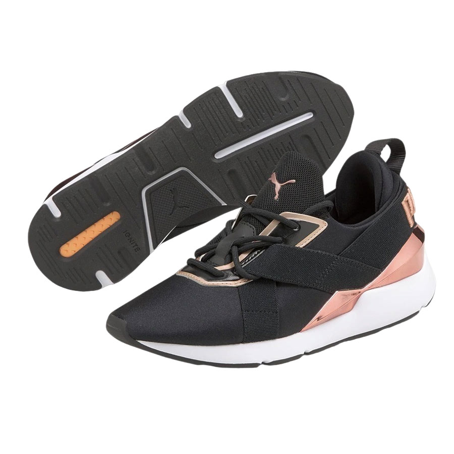 Mua Giày Thể Thao Puma WMNS Muse X3 'Black Metallic Pink' 375131-01 Màu ...