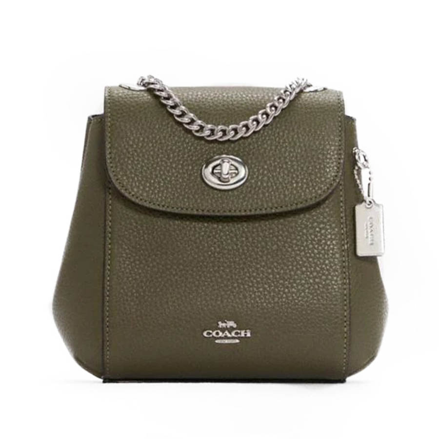 Mua Balo Coach Convertible Mini Backpack Màu Xanh Olive - Coach - Mua ...