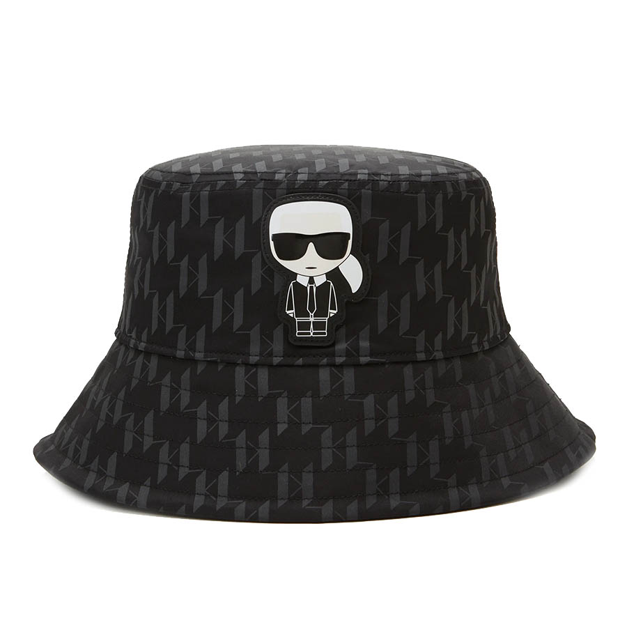 Mua Mũ Karl Lagerfeld Exclusive Ikonik Mono Bucket Hat Màu Đen - Karl ...