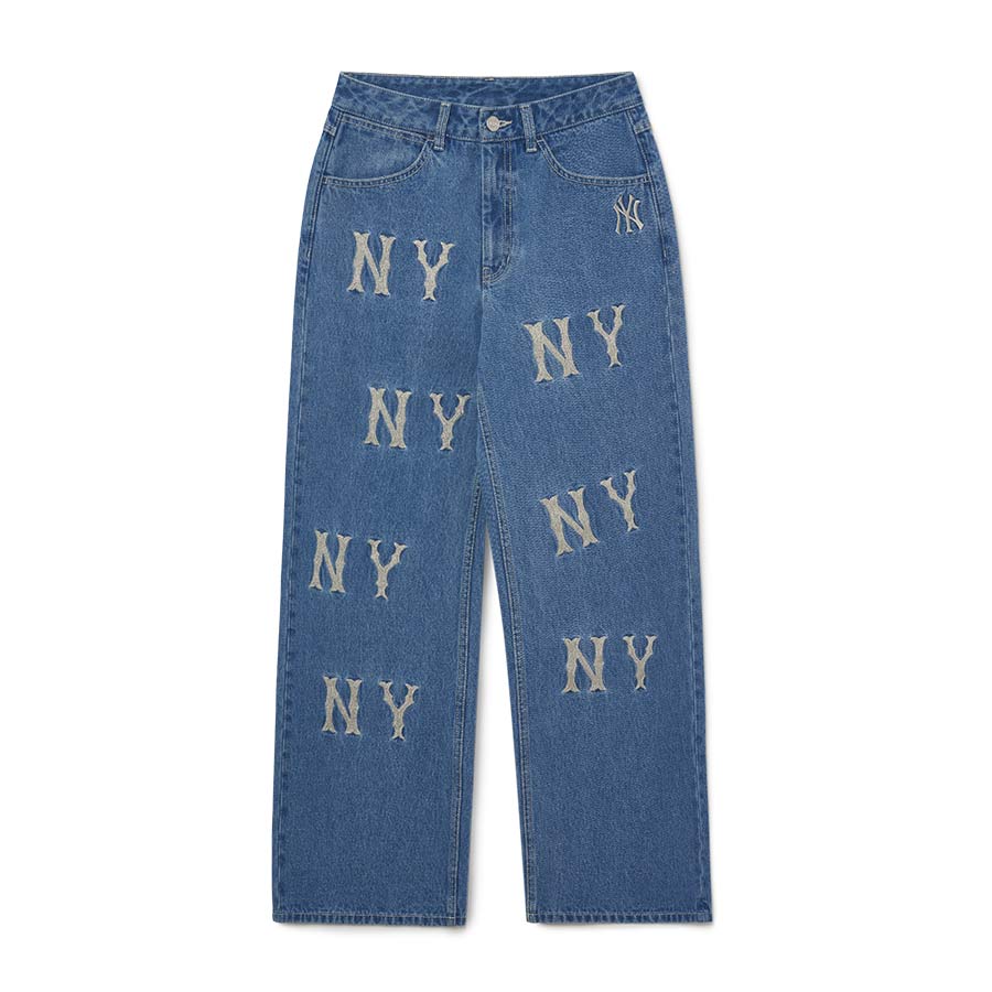 Mua Quần Jeans MLB denim logo Mega New York Yankees 3FDPB0131-50INS Màu ...