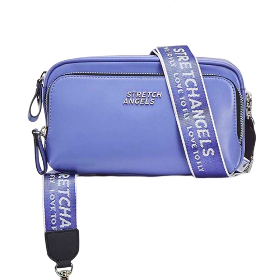 Order Túi Đeo Chéo Stretch Angels Panini Metal Logo Solid Bag Violet ...