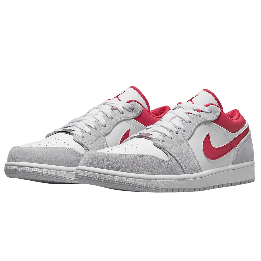Mua Giày Thể Thao Nike Air Jordan 1 Low SE Light Smoke Grey Gym Red ...