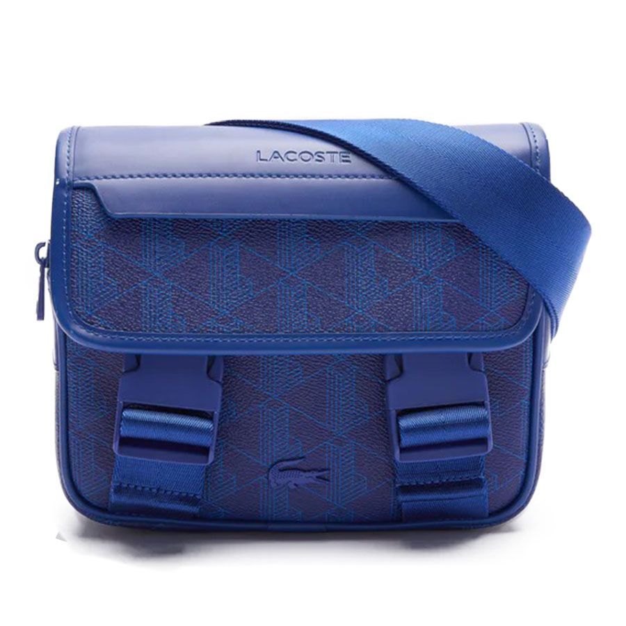 Mua Túi Đeo Chéo Lacoste The Blend Colored Monogram Canvas Flap ...