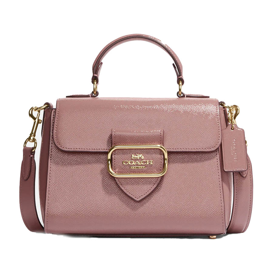 Mua Túi Đeo Vai Coach Morgan Top Handle Satchel CF320 Màu Hồng Đất ...