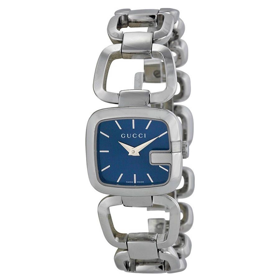 Mua Đồng Hồ Nữ Gucci G-Gucci Blue Dial Stainless Steel Watch 32mm Màu ...