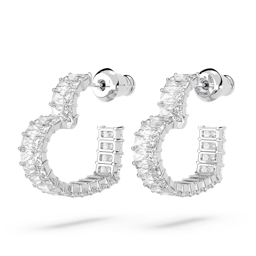 Mua Khuyên Tai Nữ Swarovski Matrix Hoop Earring 5653170 Màu Trắng ...