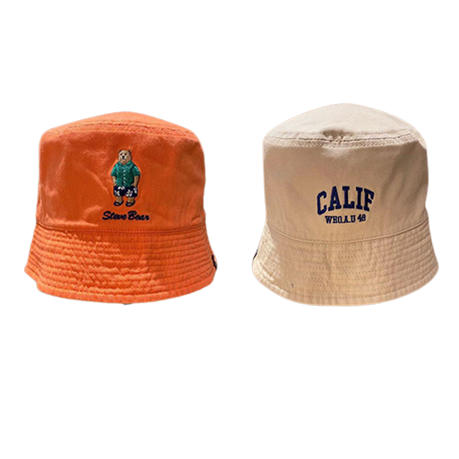 Mua Mũ WHOAU Bucket Club Steve Hai Mặt Màu Cam - Kem - WHOAU - Mua tại ...