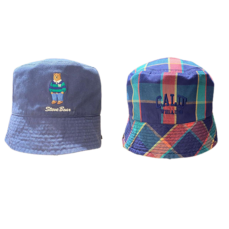 Mua Mũ WHOAU Bucket Club Steve Hai Mặt Màu Xanh Kẻ - WHOAU - Mua tại ...