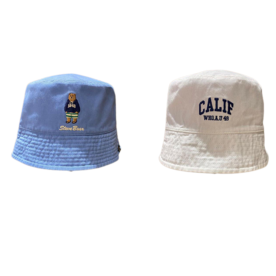 Mua Mũ WHOAU Bucket Club Steve Hai Mặt Màu Xanh - Trắng - WHOAU - Mua ...