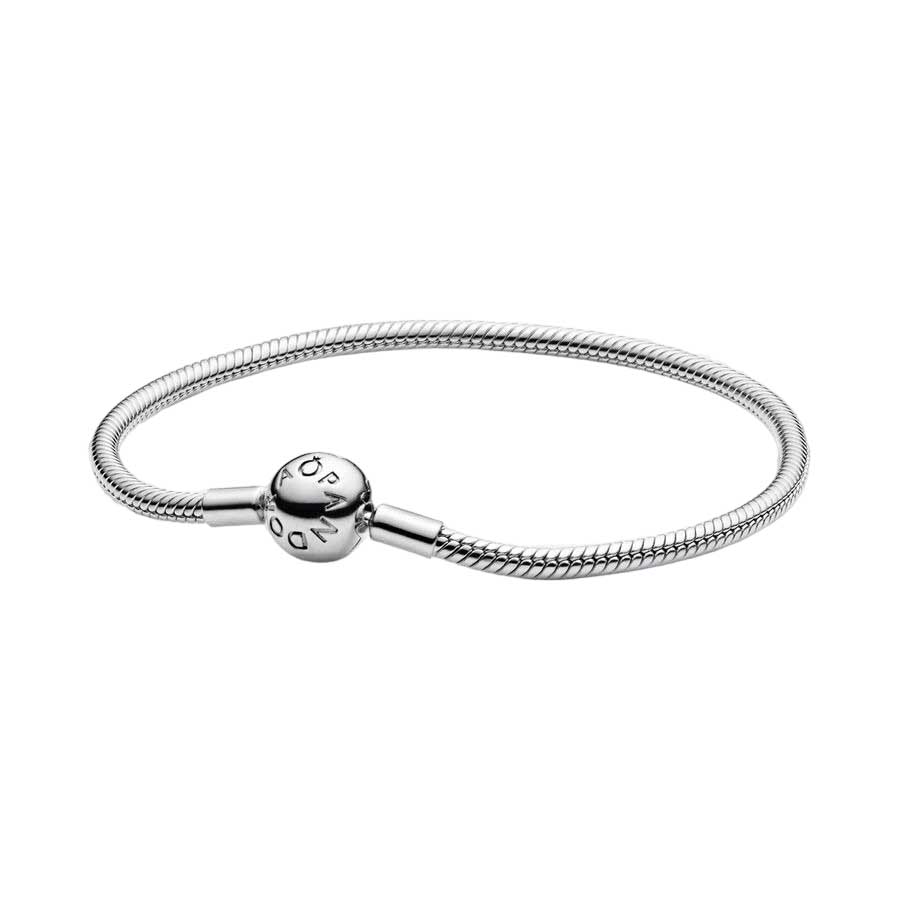 Mua Vòng Đeo Tay Pandora Moments Snake Chain Bracelet 590728 Màu Bạc ...