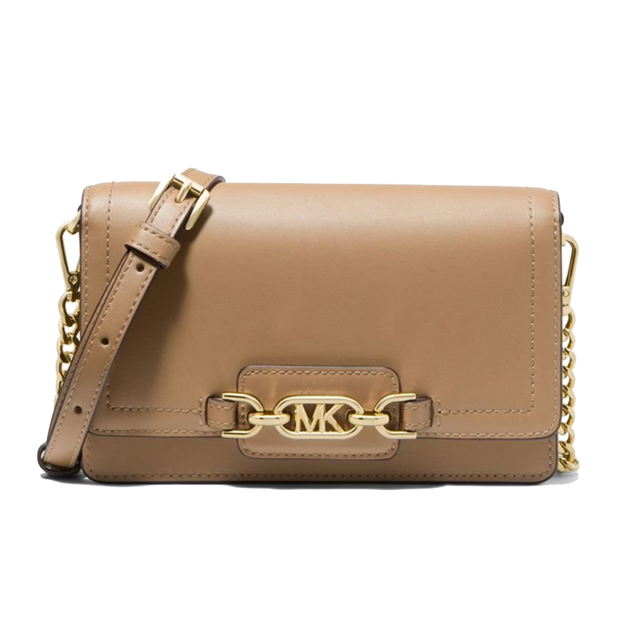 Mua Túi Đeo Chéo Nữ Michael Kors MK Heather Mini Màu Be - Michael Kors ...